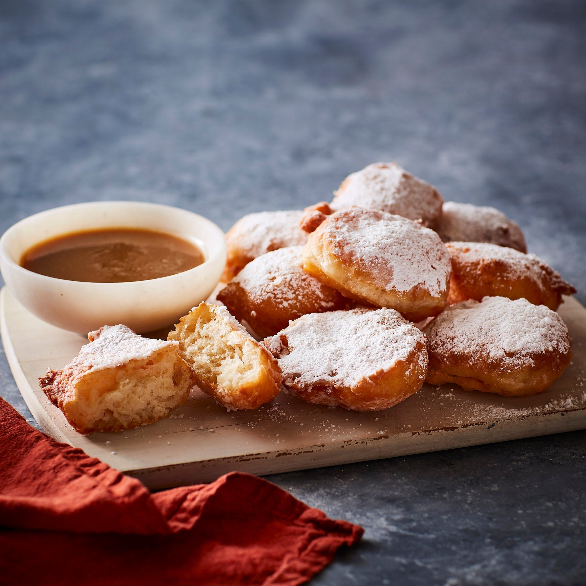 Beignets with Cafe Au Lait Chocolate Recipe – Magnolia