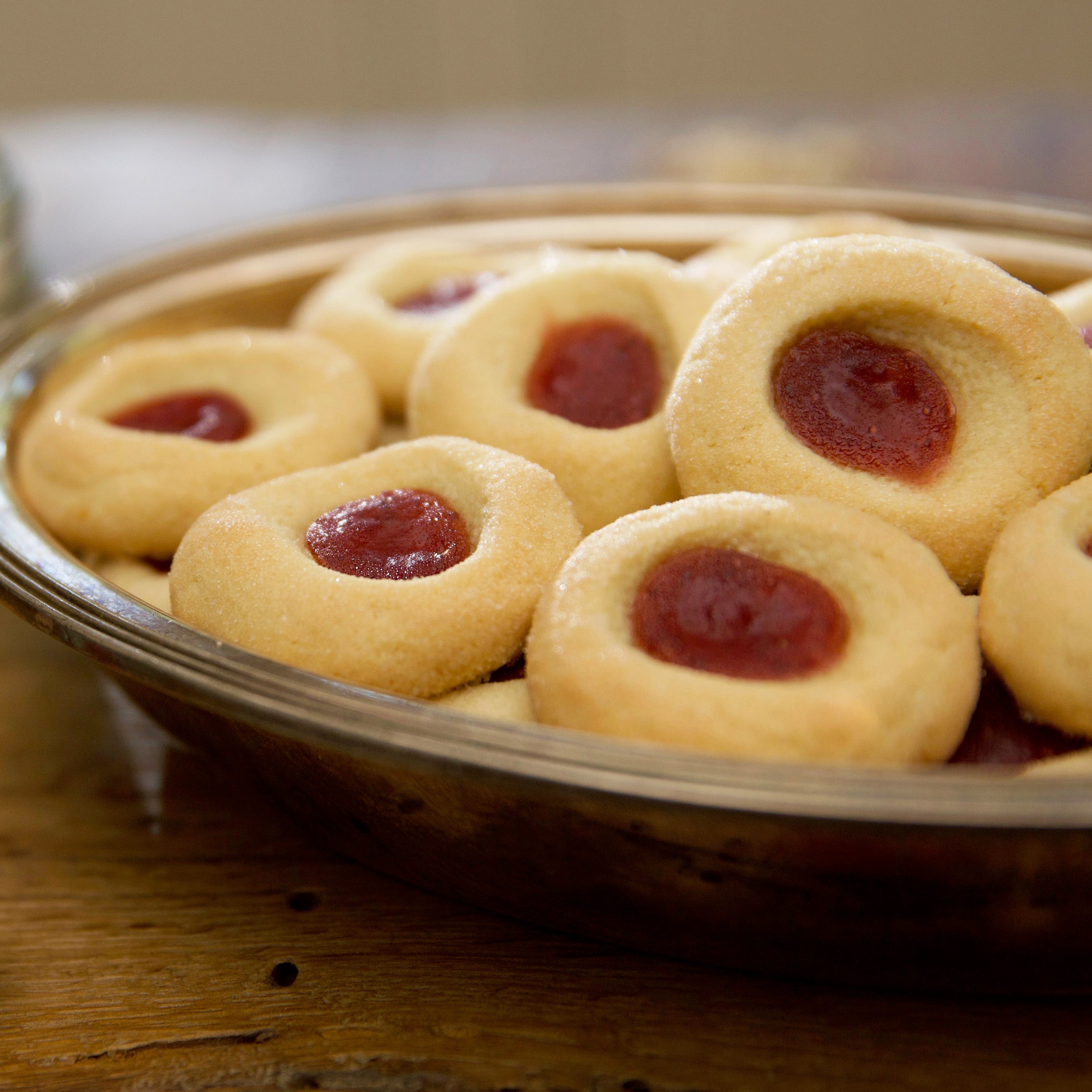 Butter Thumbprint Cookies with Jam Filling Recipe – Magnolia