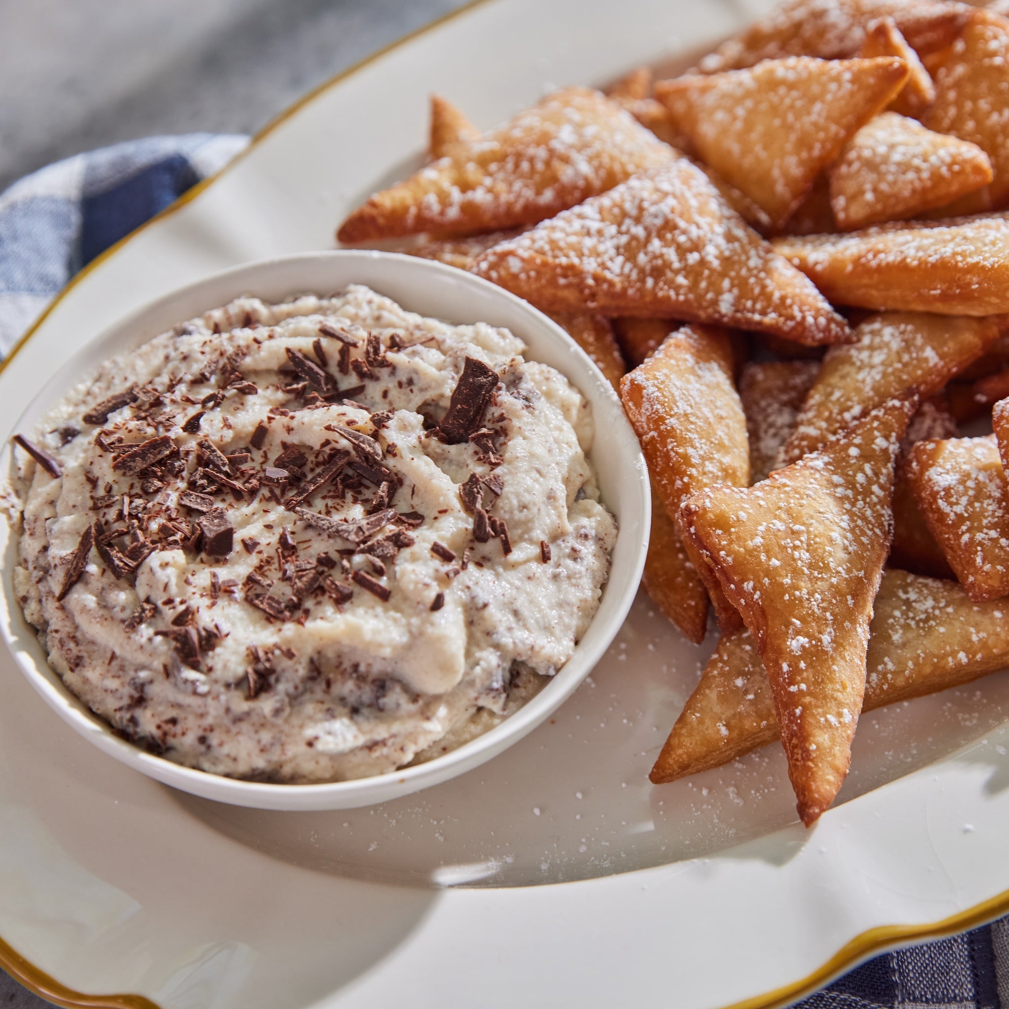 Cannoli Dip + Chips Recipe – Magnolia