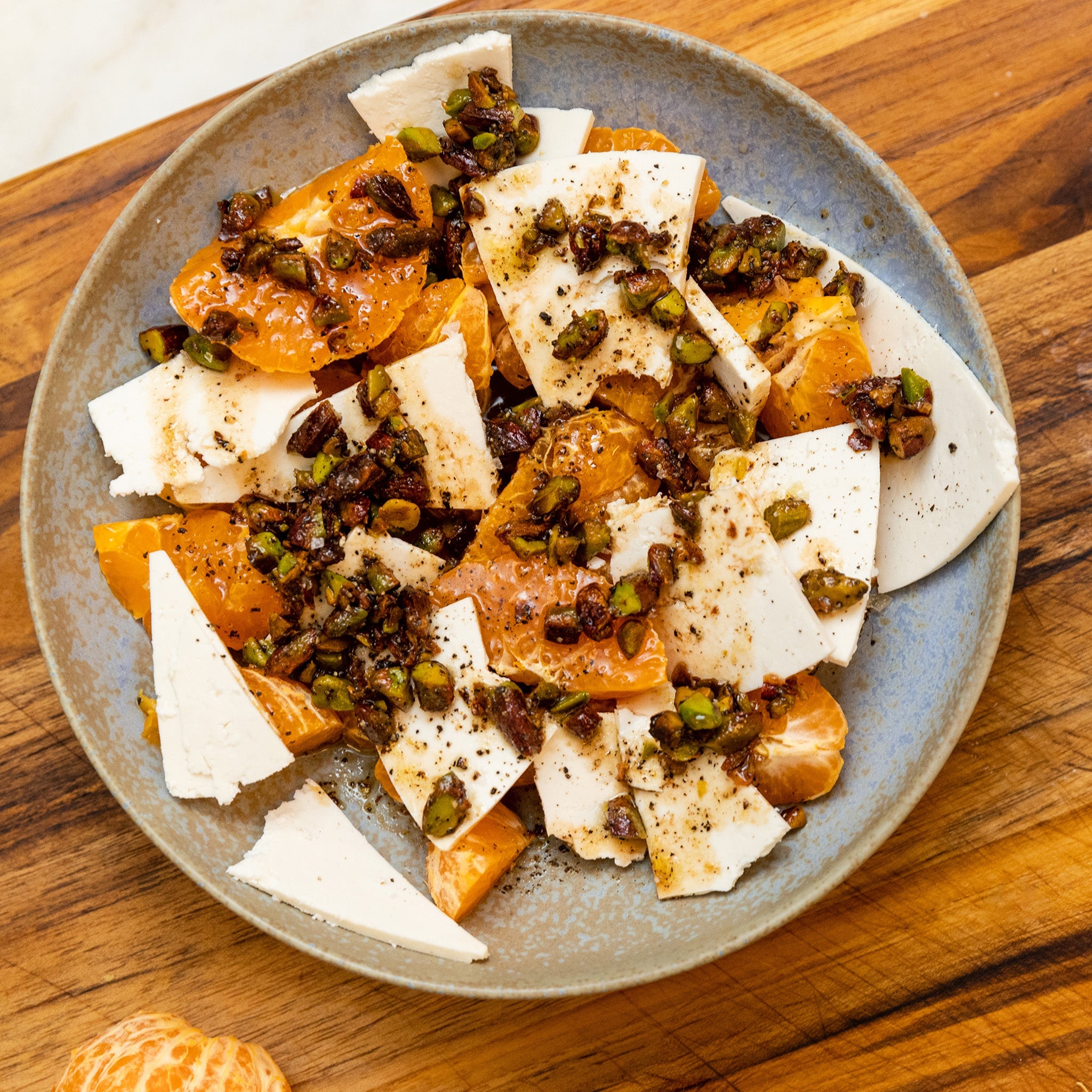 Clementines and Pistachios with Ricotta Salata Recipe – Magnolia