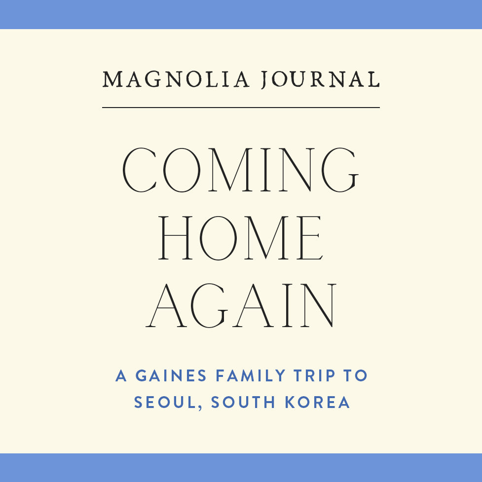 From the Journal: Coming Home Again – Magnolia