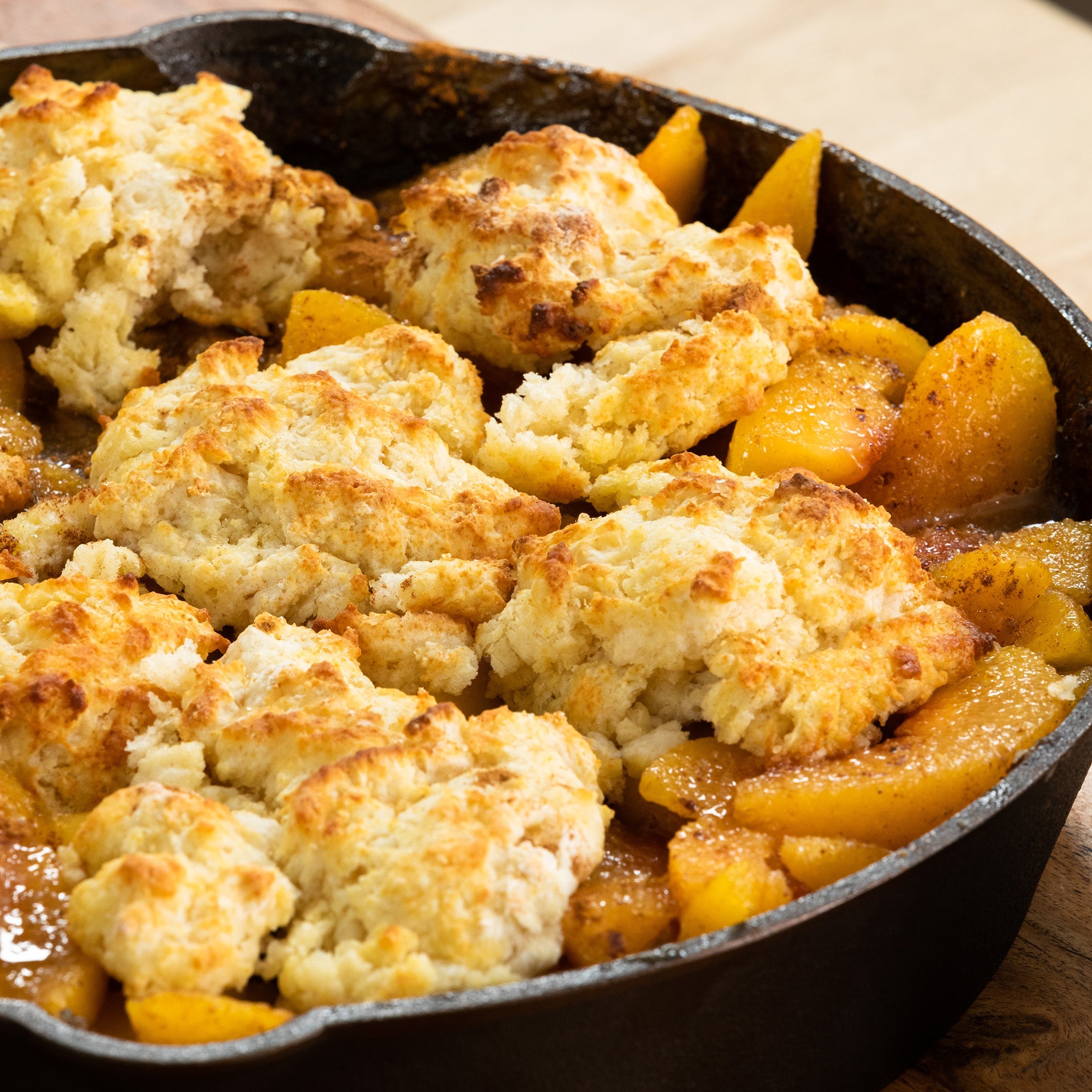 Drop Biscuit Peach Cobbler Recipe – Magnolia