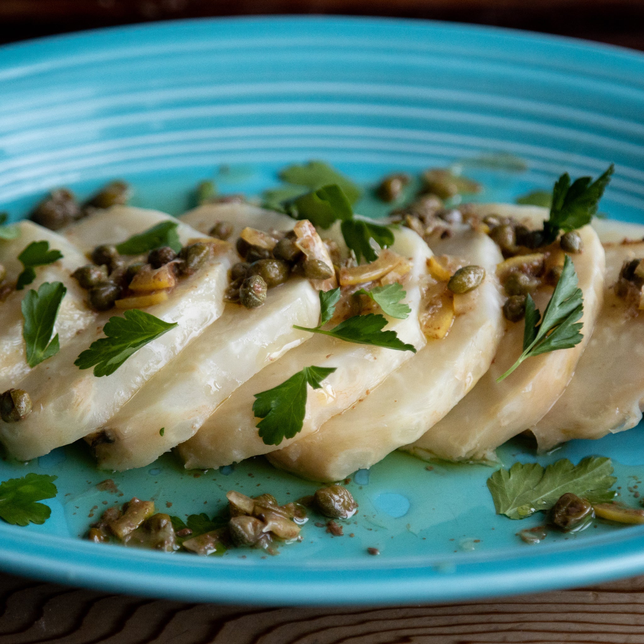 Salt-Baked Celery Root with Preserved Lemons and Capers Recipe – Magnolia
