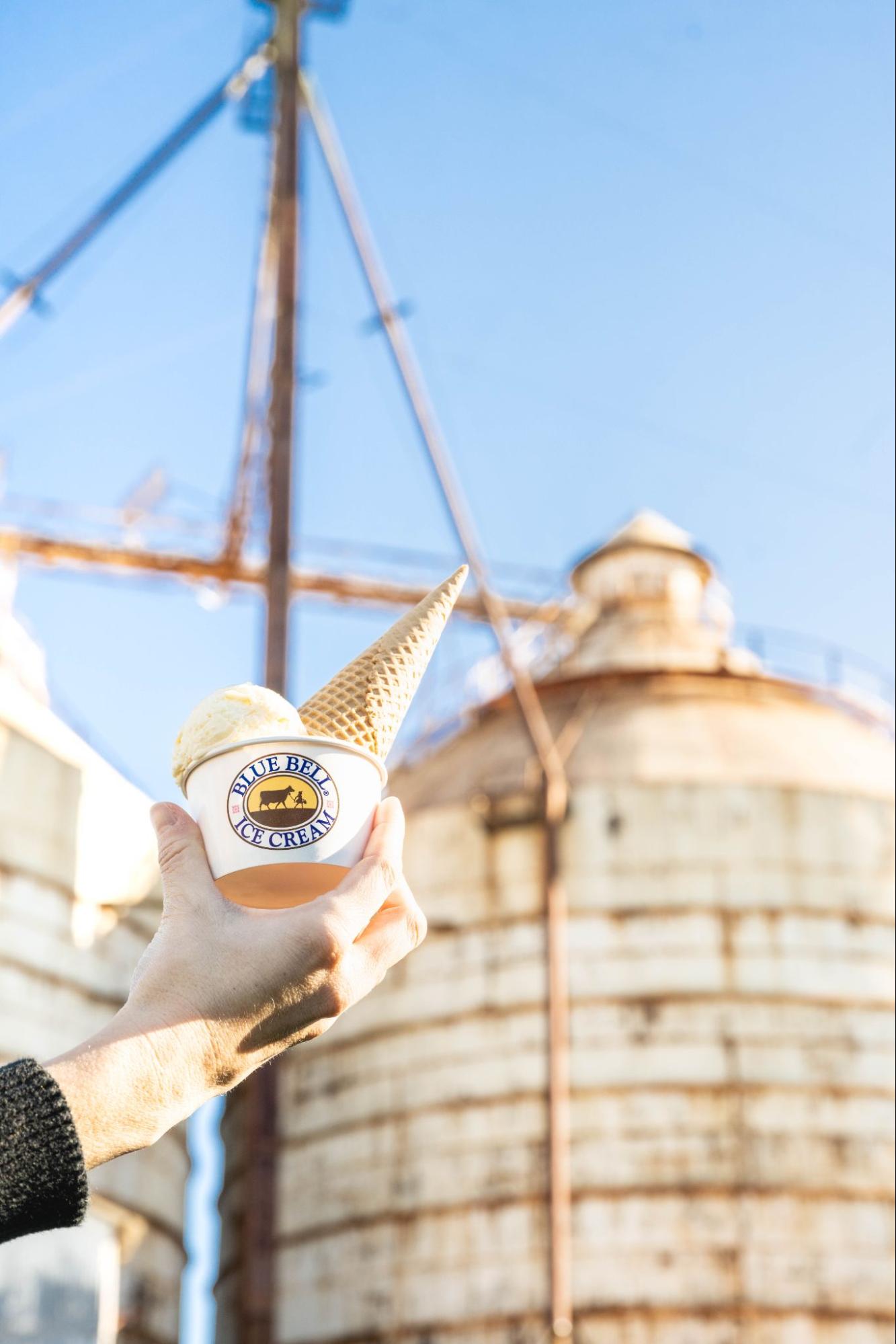 The Inside Scoop: Blue Bell Ice Cream at the Silos – Magnolia