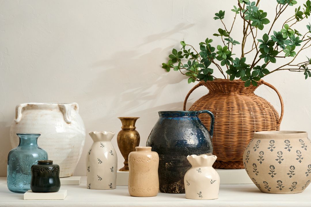 Decorative Vases: Glass, Ceramic & Table Vases | Magnolia
