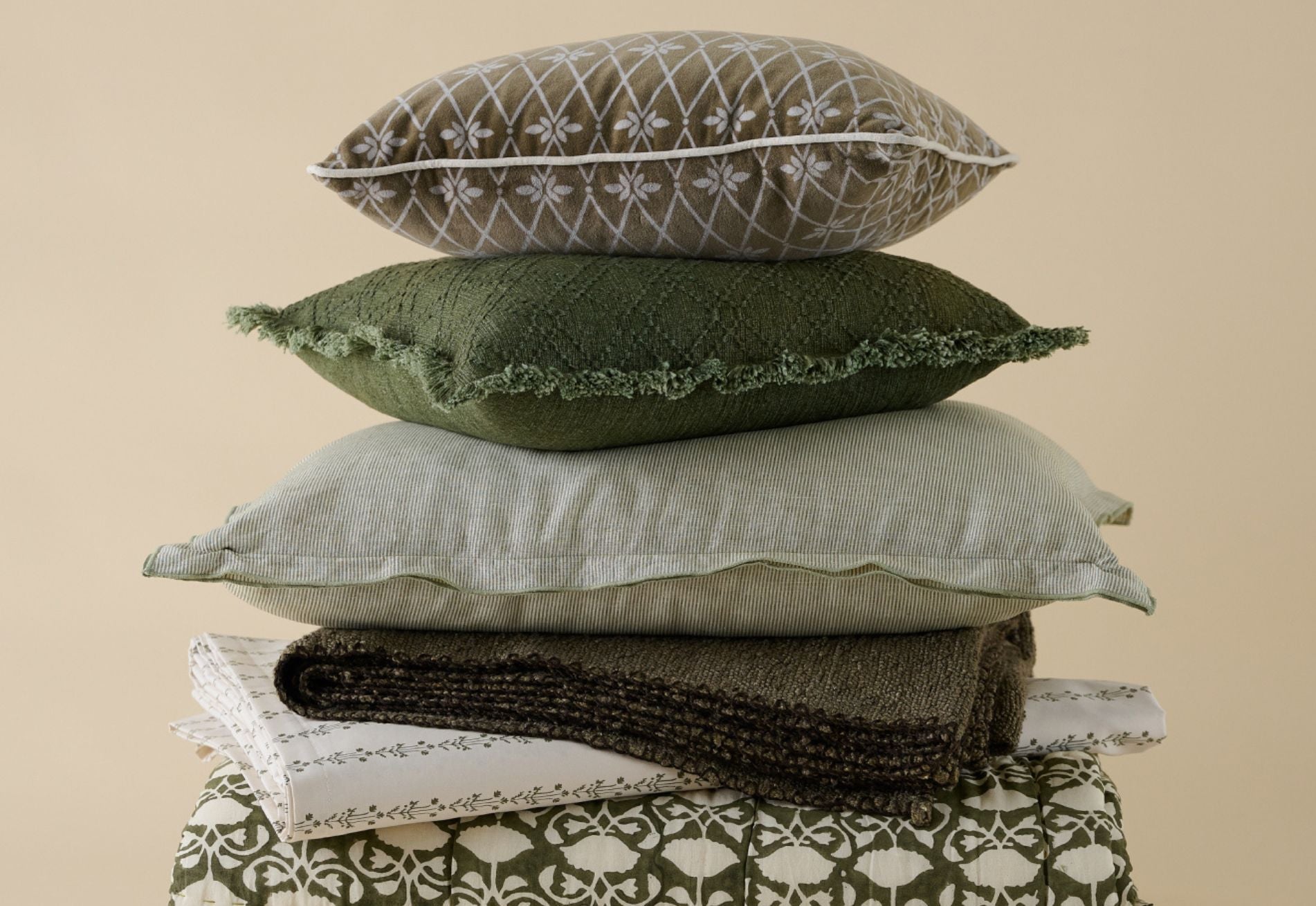 Green Bedding – Magnolia