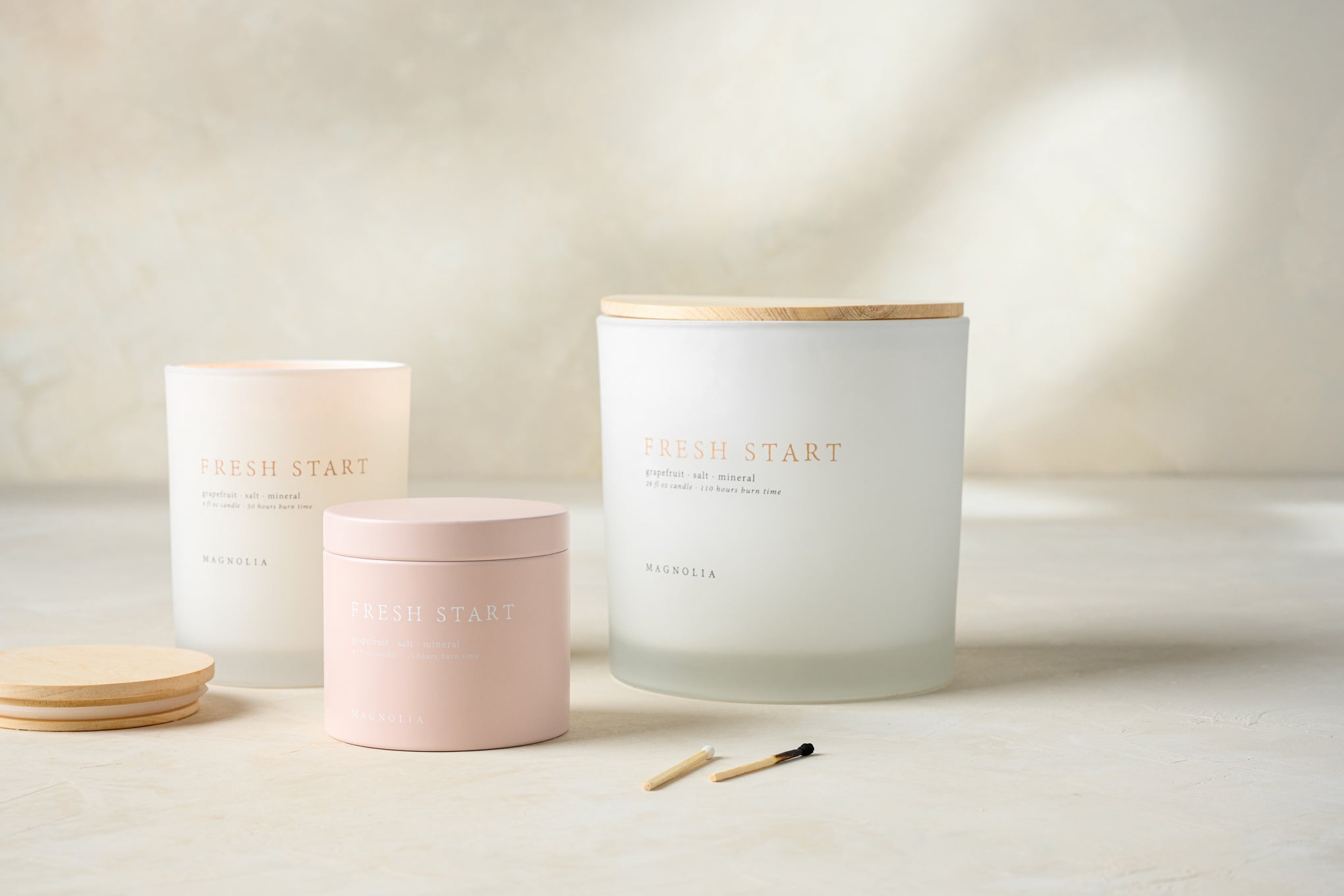 Fresh Start Candles + Fragrance – Magnolia