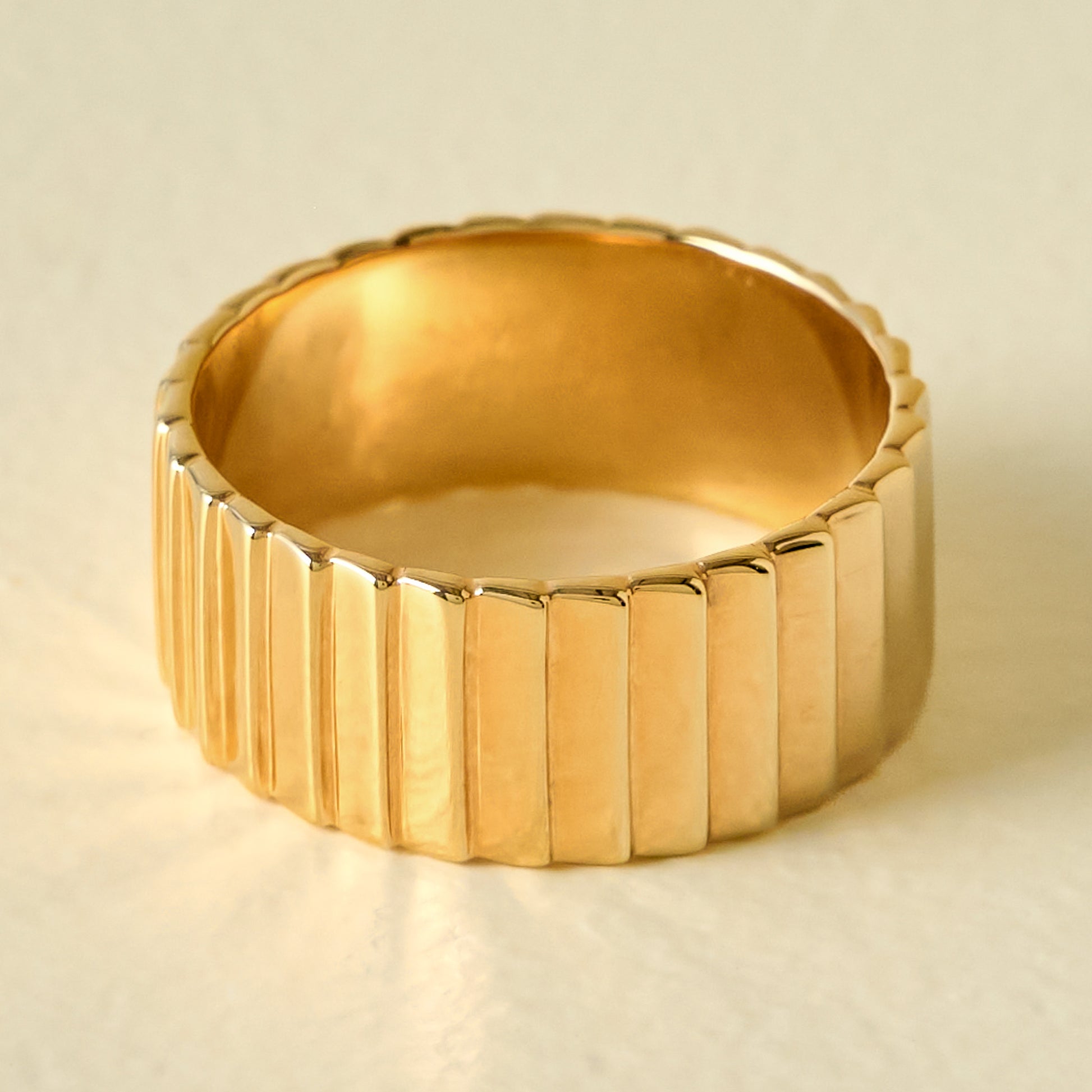 Lark Gold Vermeil Ring – Magnolia