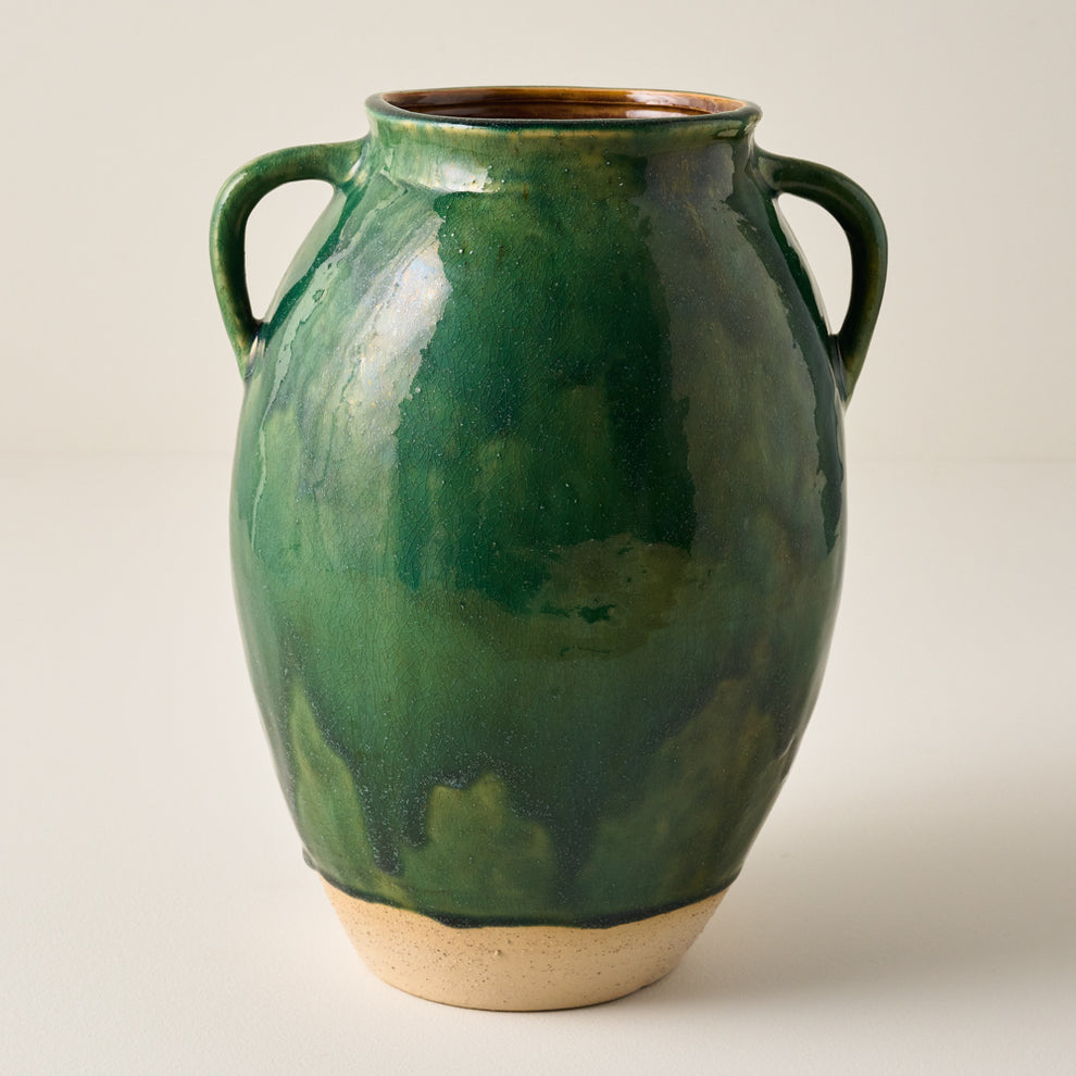Lorne Glazed Amphora Vase – Magnolia