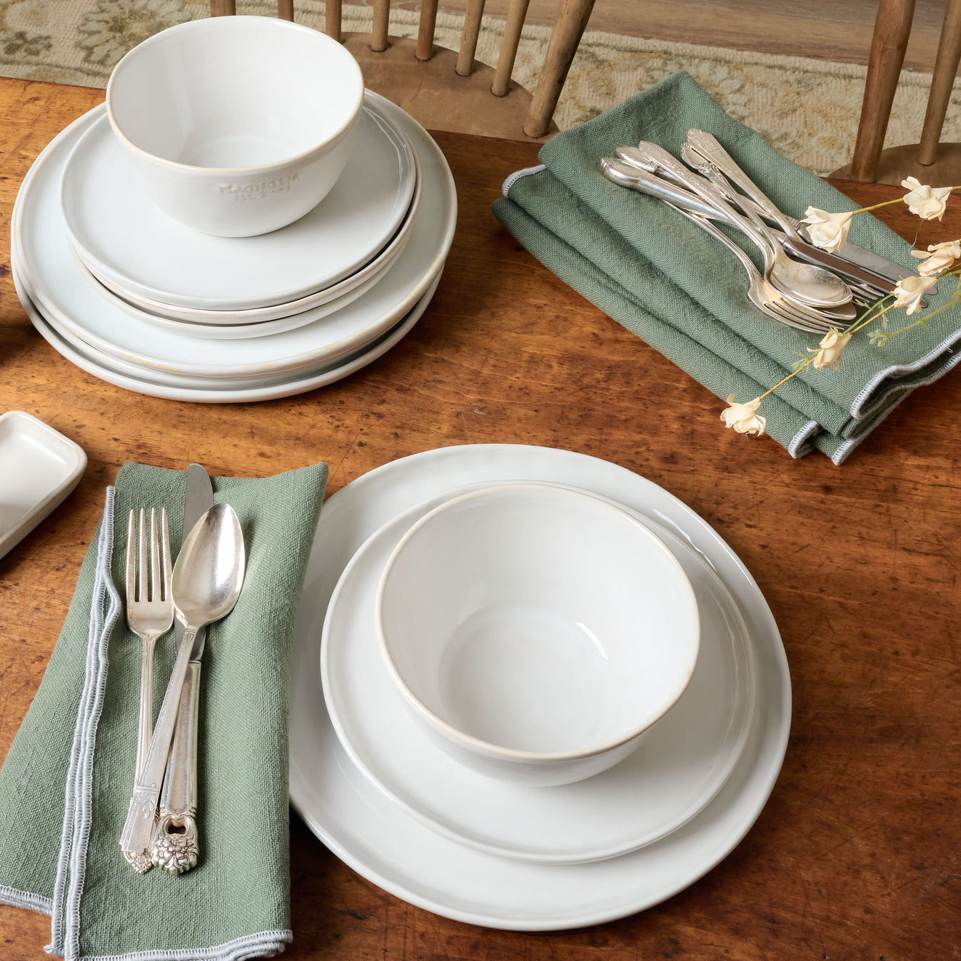 Vintage Flatware Set – Magnolia