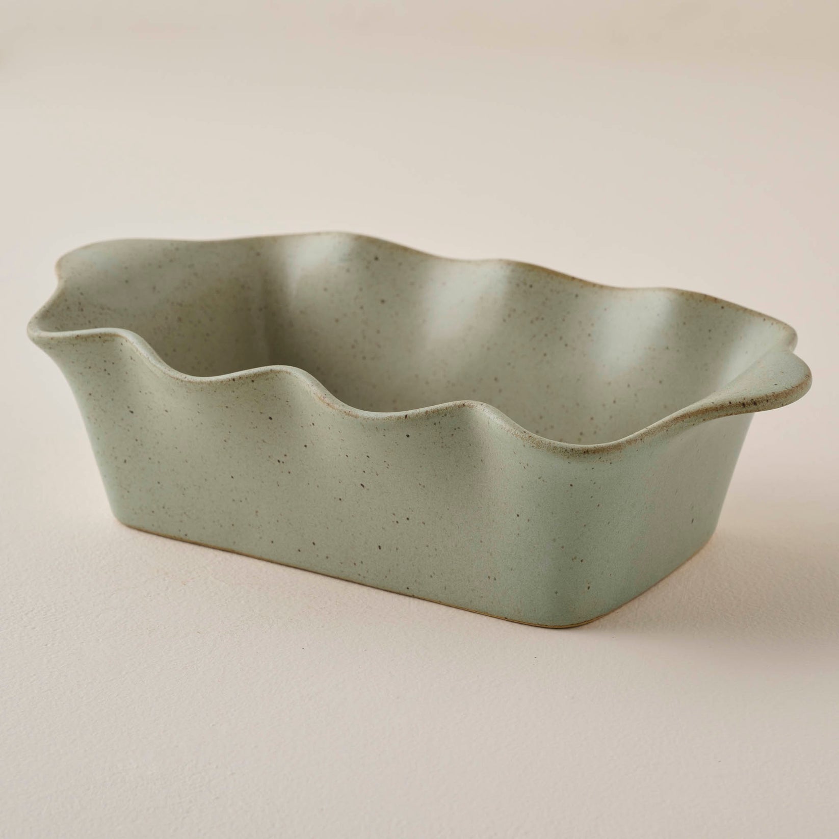 Loden Green Scalloped Loaf Pan – Magnolia