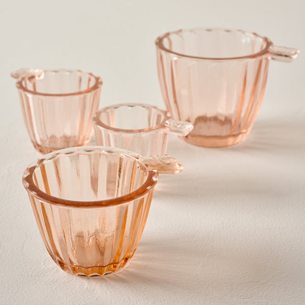 Blush Glass Measuring Cup Set – Magnolia