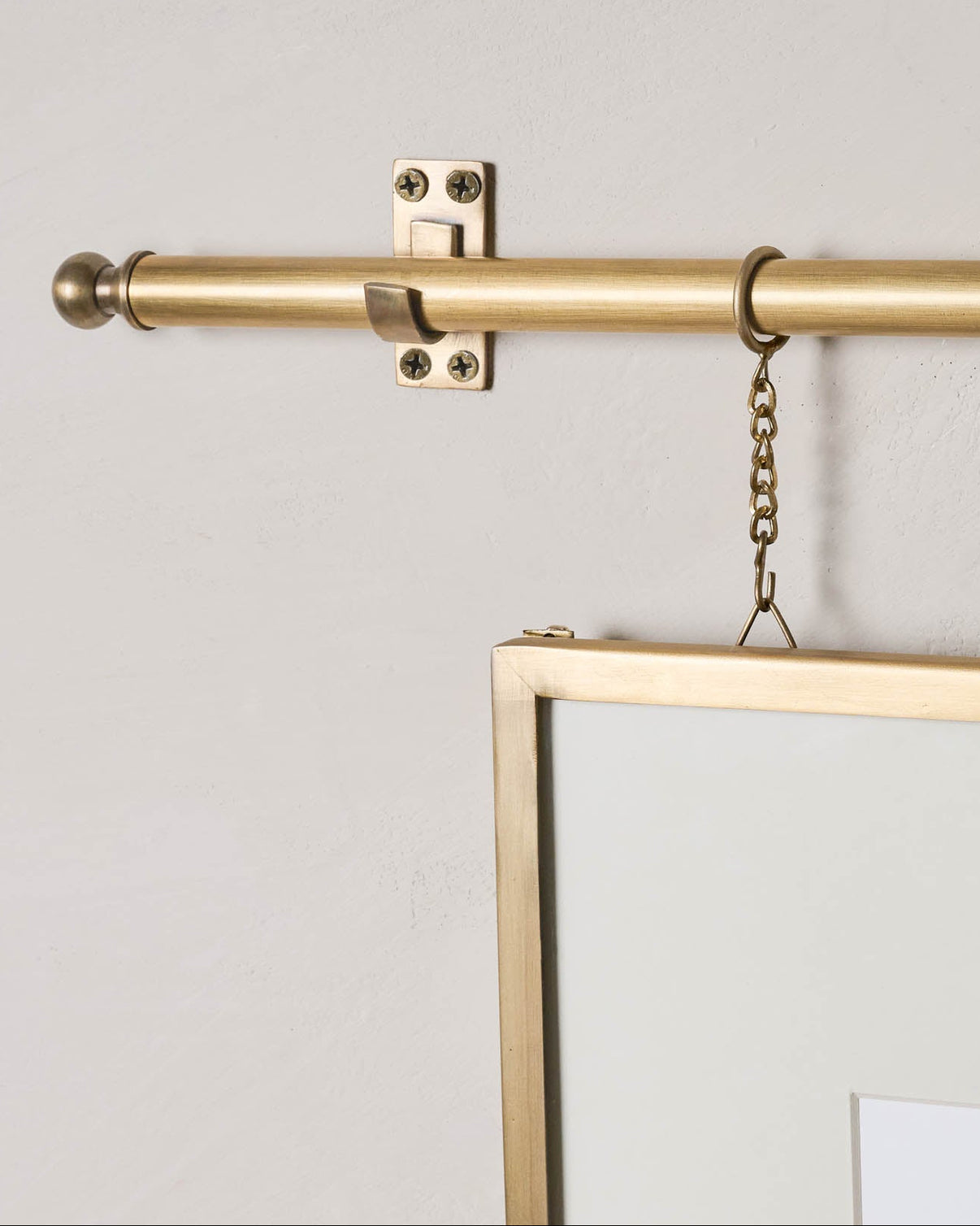Colleen Brass Rail Double Picture Frame – Magnolia