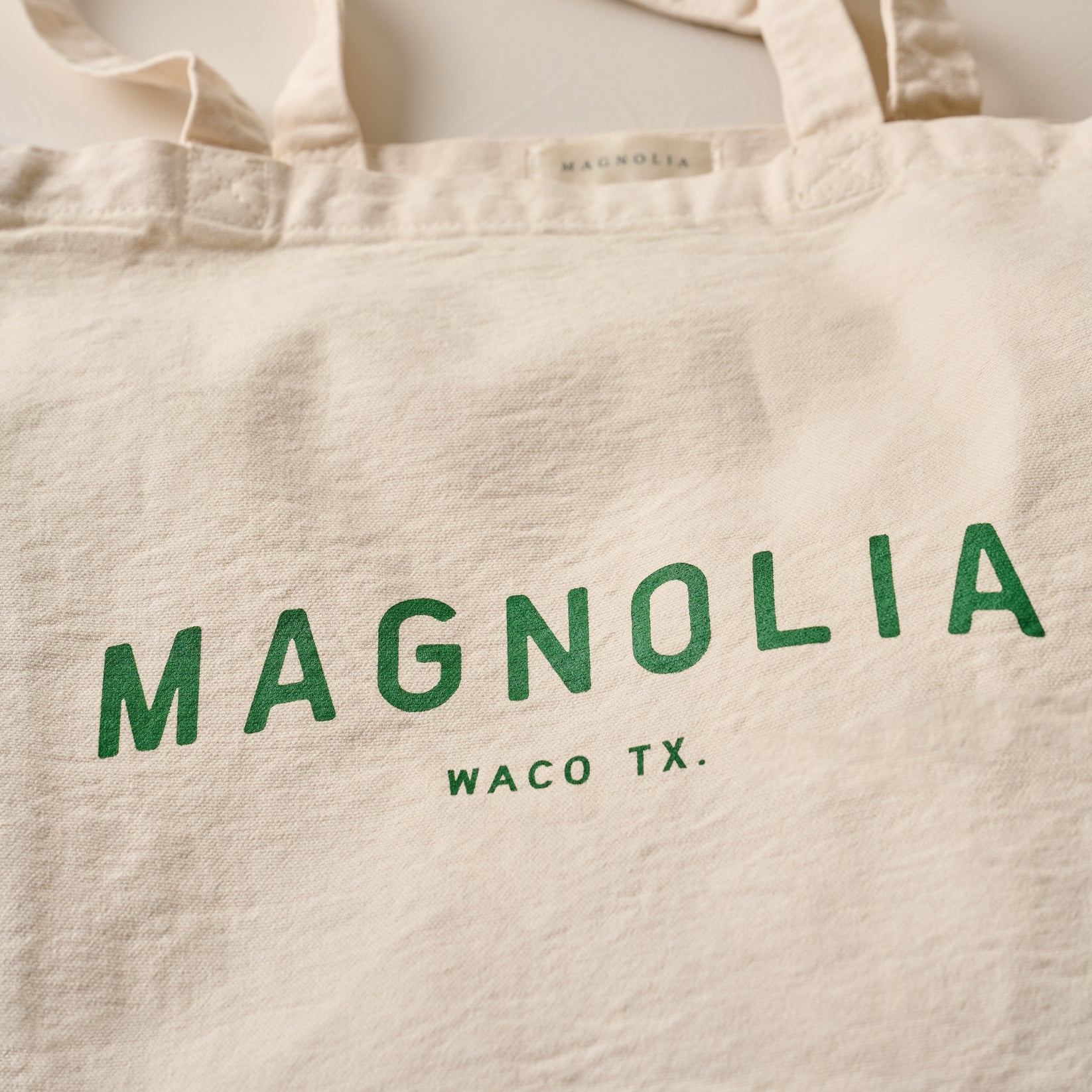 Magnolia Arched Natural Tote