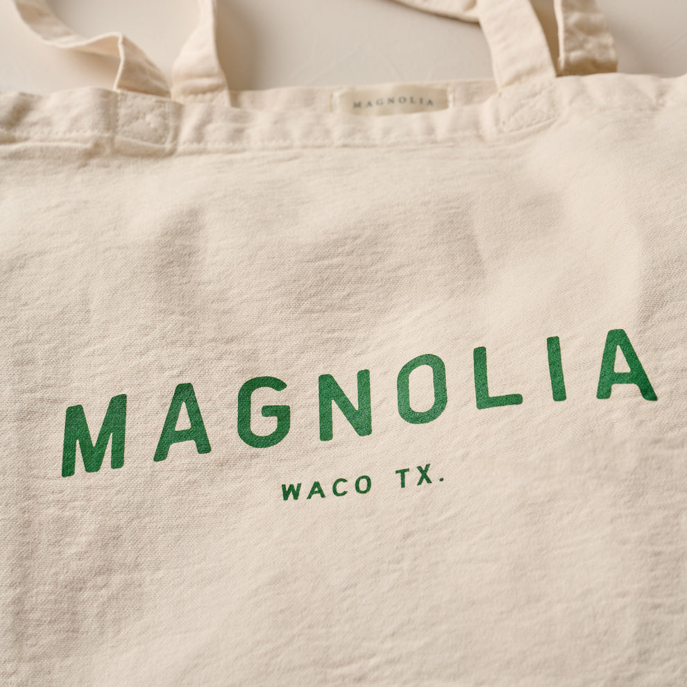 Magnolia Arched Natural Tote