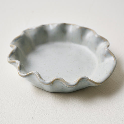 French Grey Ruffle Spoon Rest – Magnolia