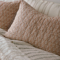 Ellie Block Printed Sham – Magnolia