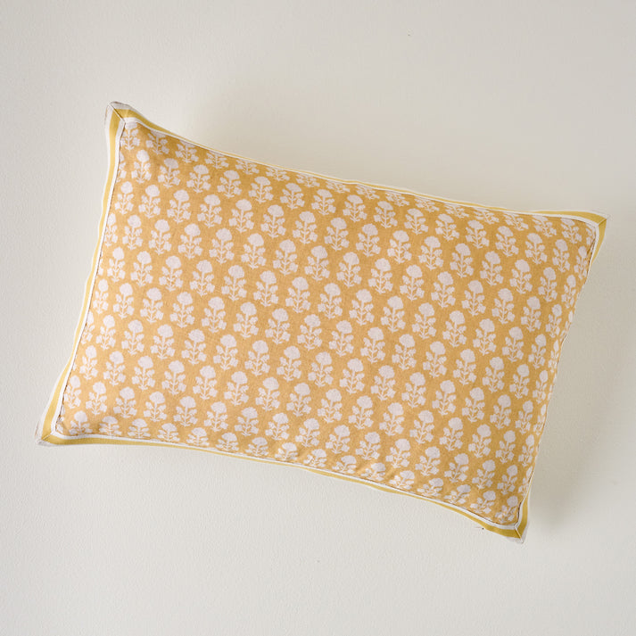 Ellie Block Print Pillow – Magnolia