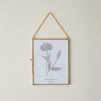 Josie Hanging Brass Photo Frame – Magnolia