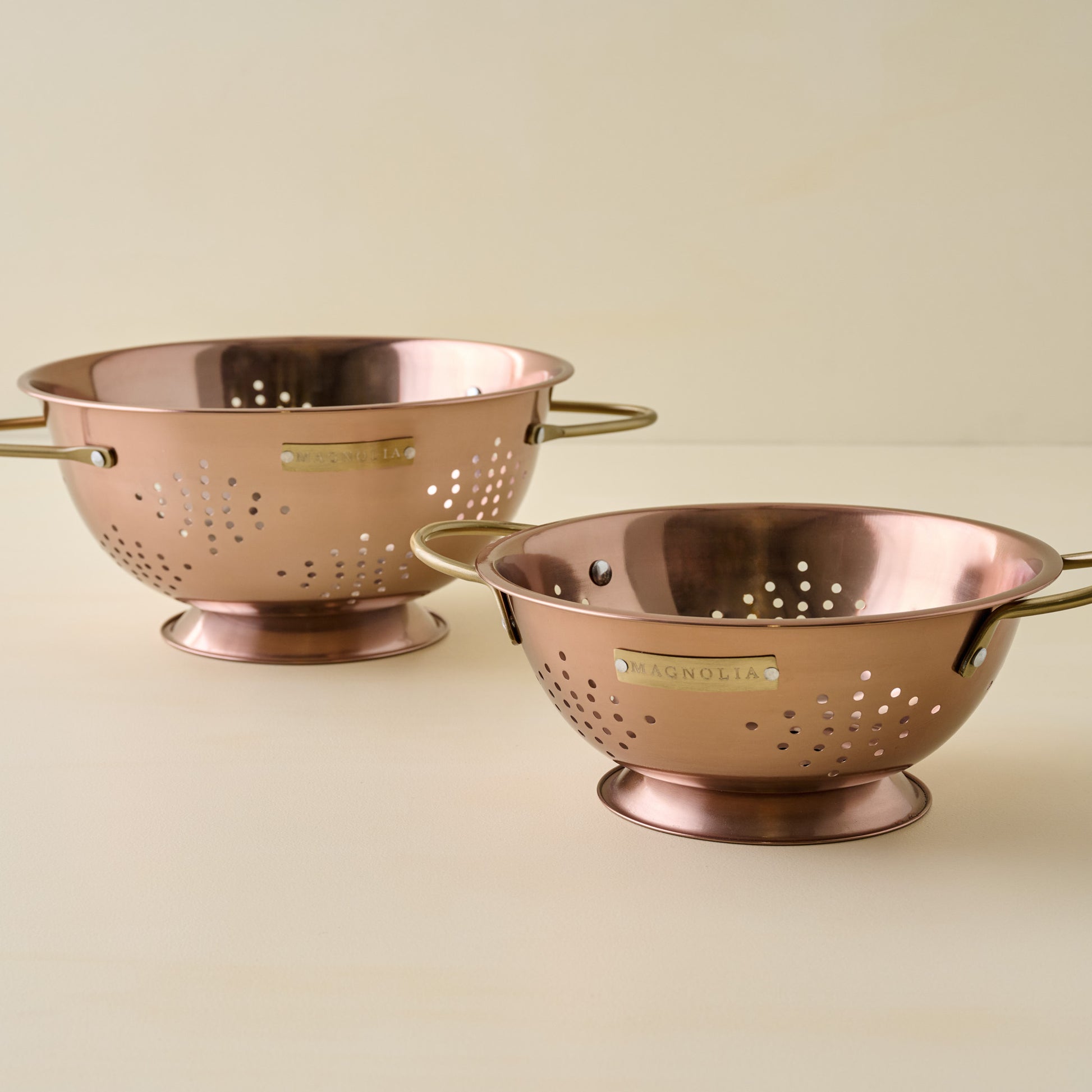 Copper + Brass Colander – Magnolia