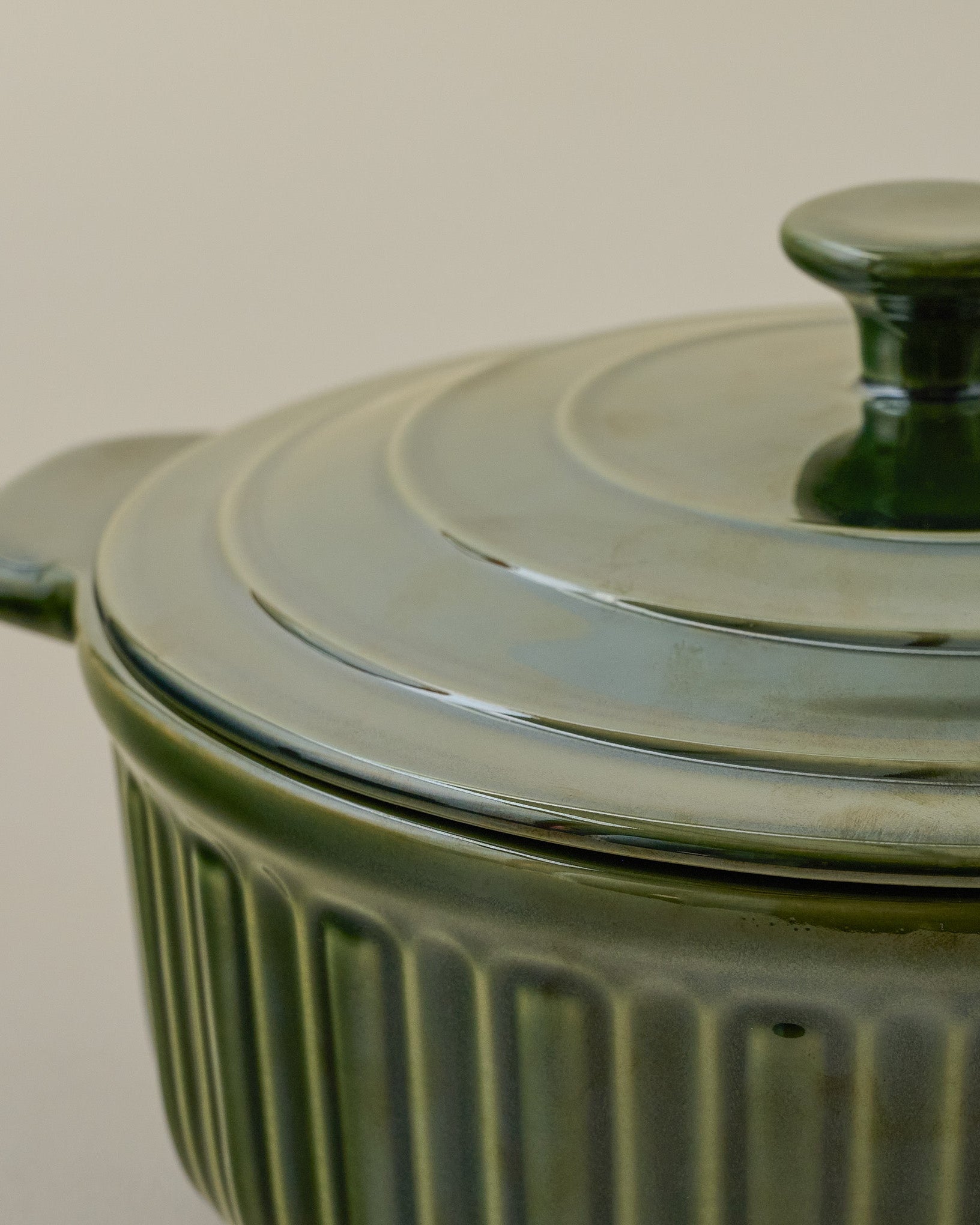 The Cottage Collection Forest Green Baking Dish with Lid – Magnolia