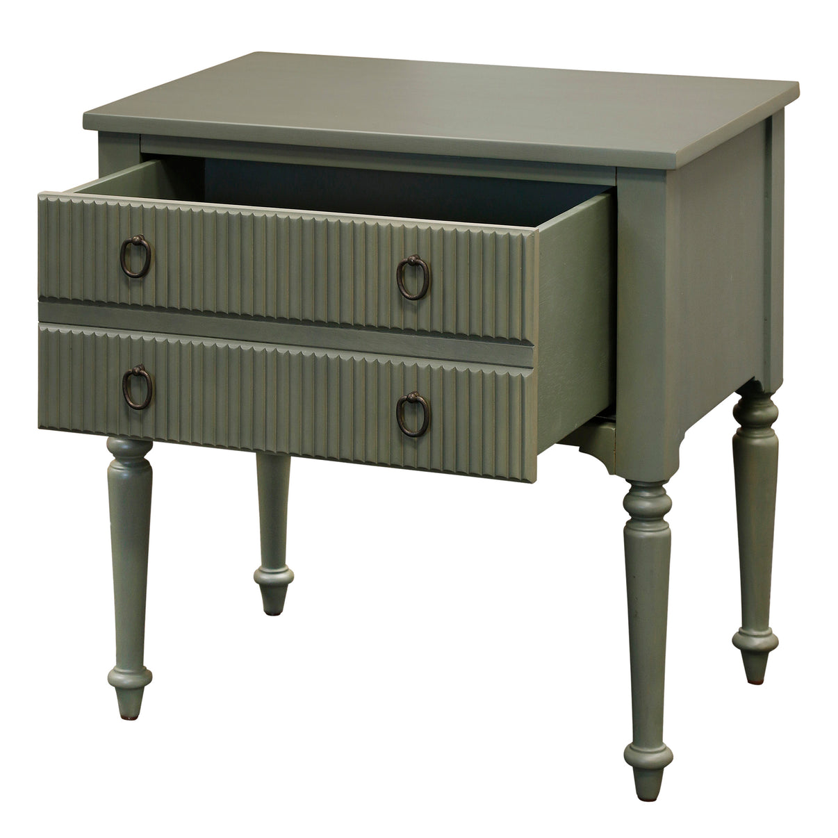 Corinne Reeded Nightstand – Magnolia
