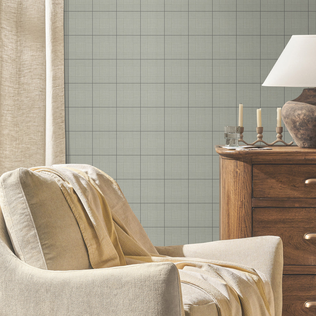Windsor Wallpaper – Magnolia