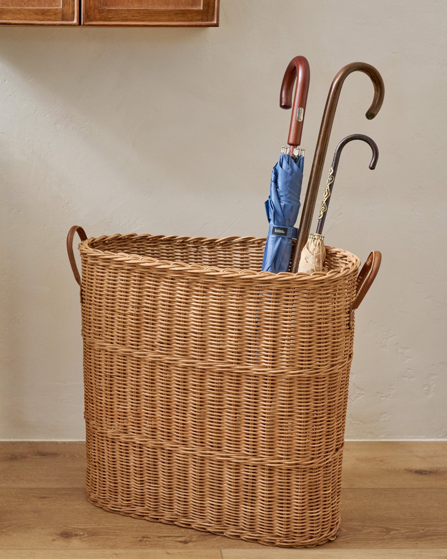 Natural Rattan Console Basket – Magnolia