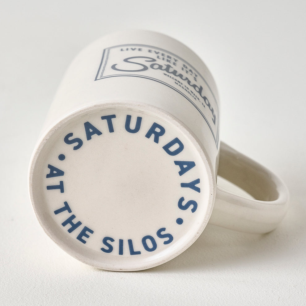 No.16 Saturday at the Silos Stoneware Mug – Magnolia