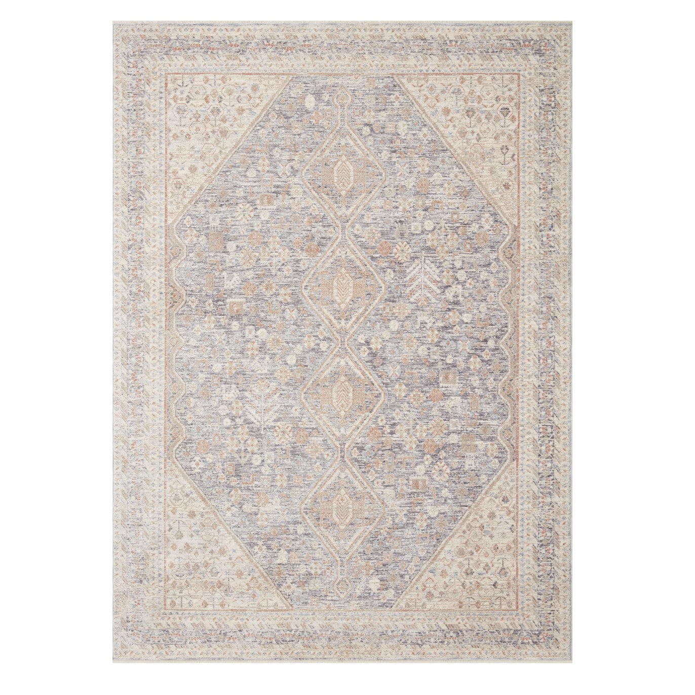 Carlisle Blue Ivory Rug – Magnolia