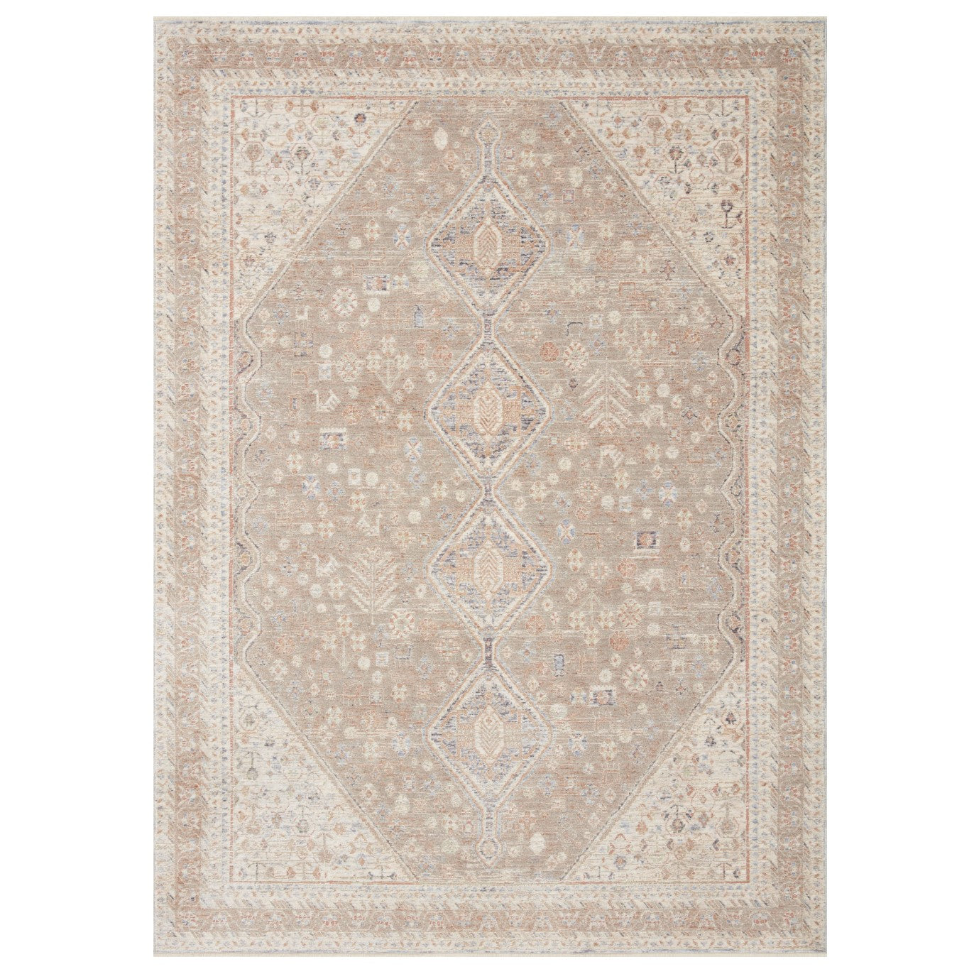 Carlisle Taupe Ivory Rug – Magnolia