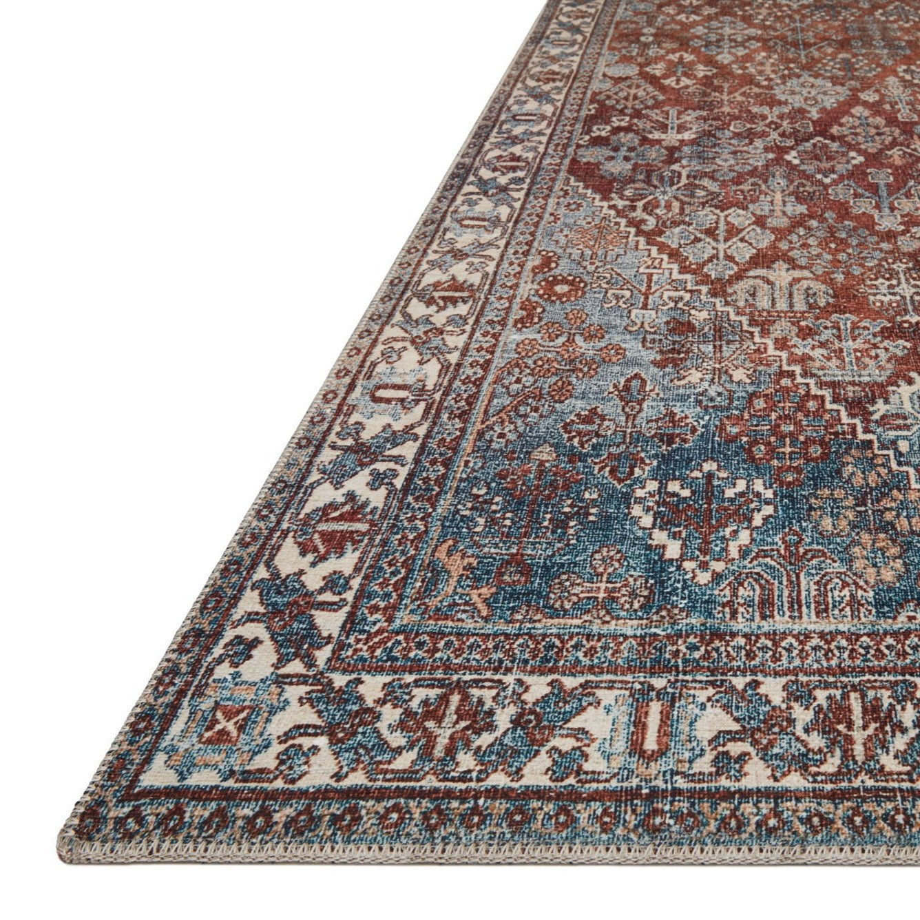 Lenna Brick Sky Rug – Magnolia