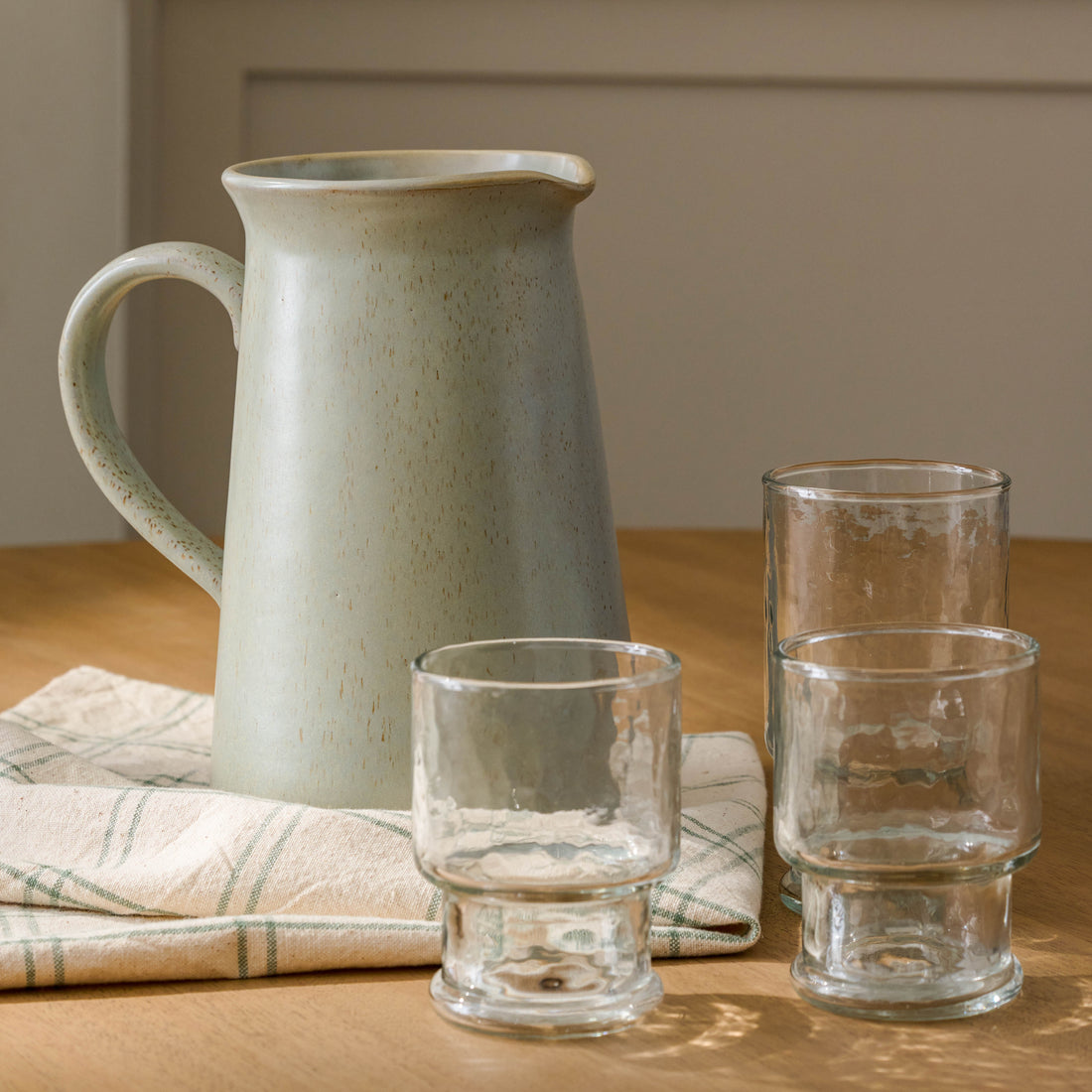 French Grey Pitcher – Magnolia