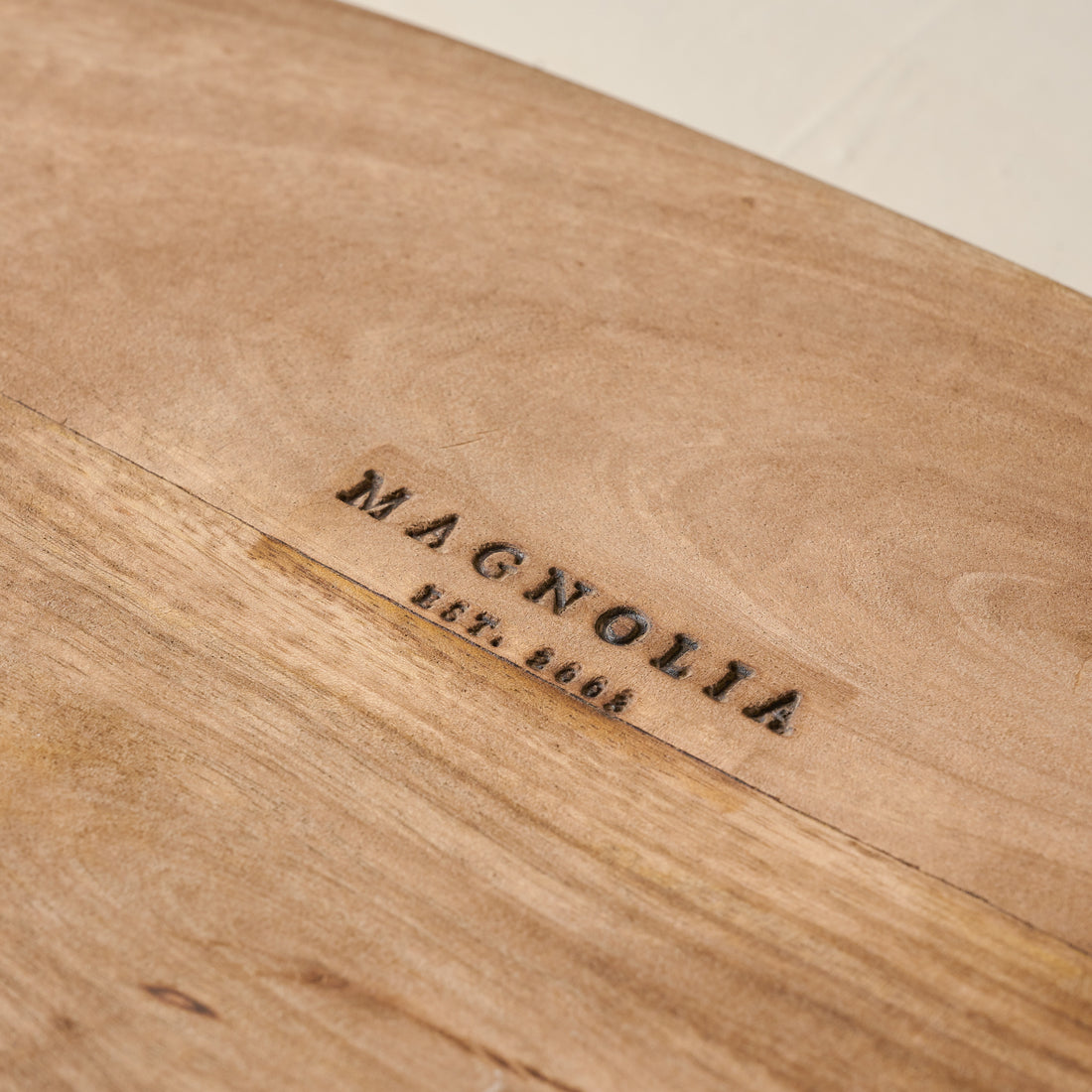 Small Brigitte Fluted Edge Wood Tray – Magnolia