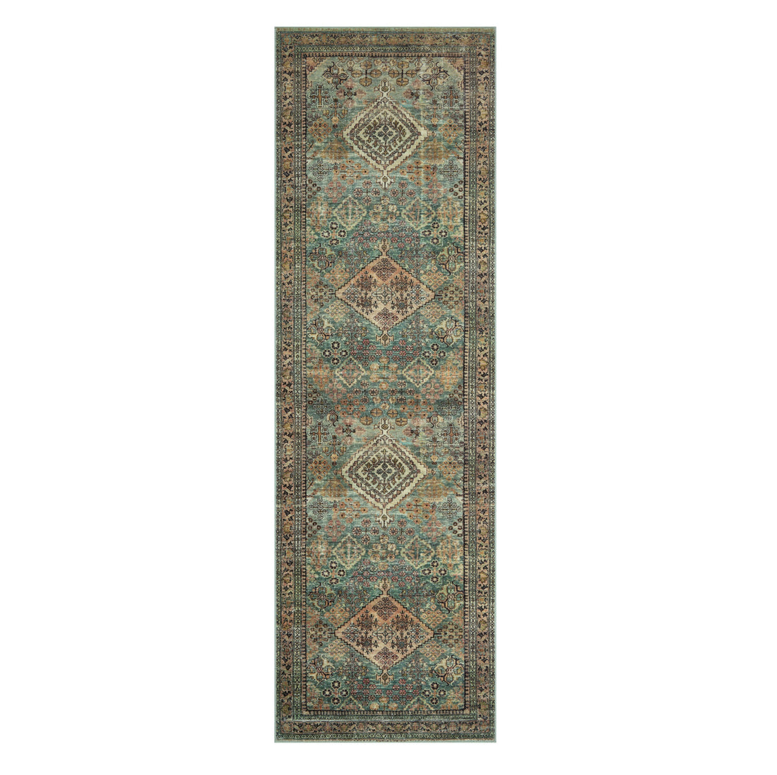 Sinclair Turquoise Multi Rug – Magnolia