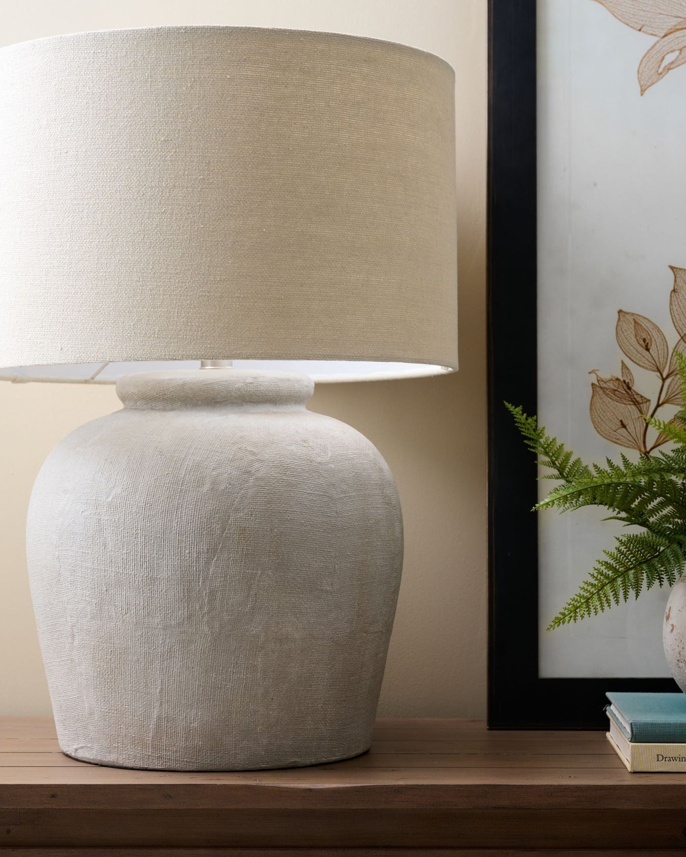 Cement Oversized Greenleigh Table Lamp – Magnolia
