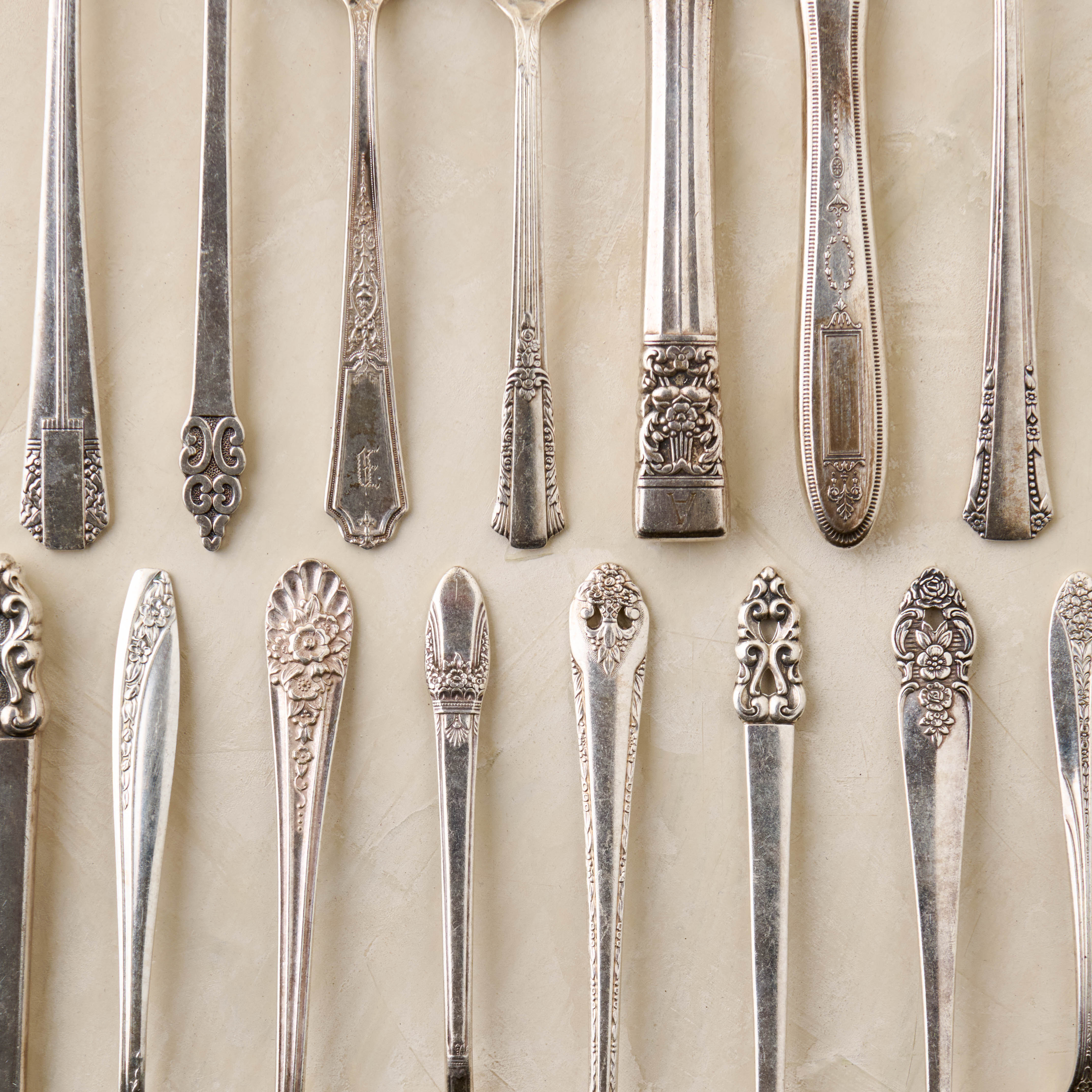Vintage silverware store