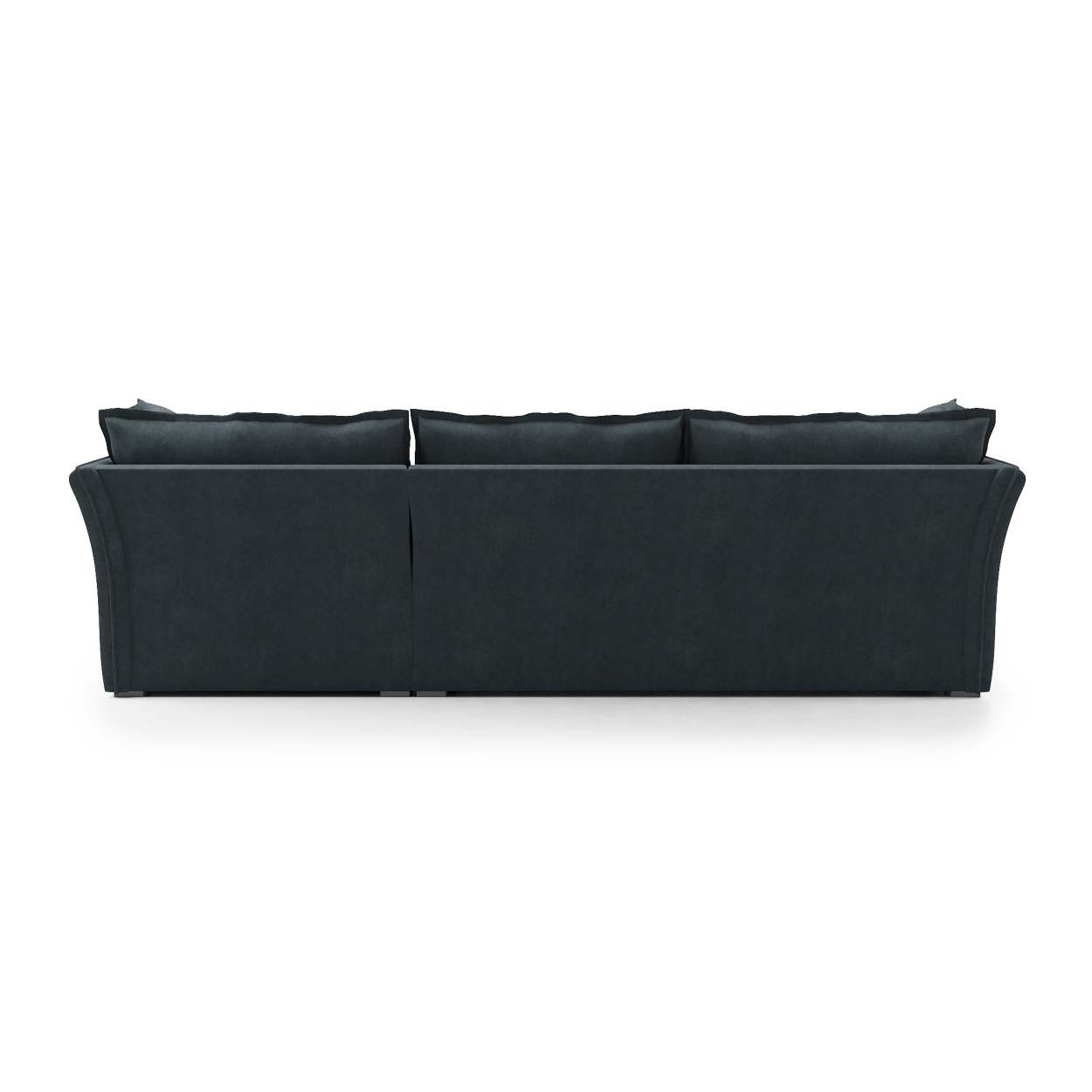 Magnolia velvet pillow back sectional store