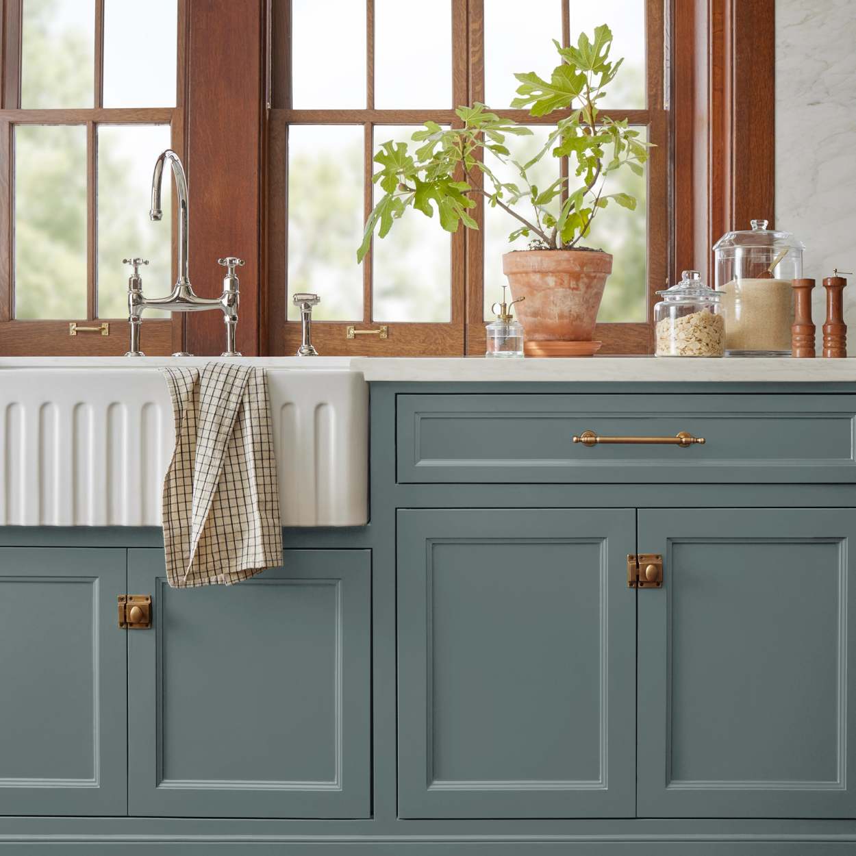 Grey cabinet paint store